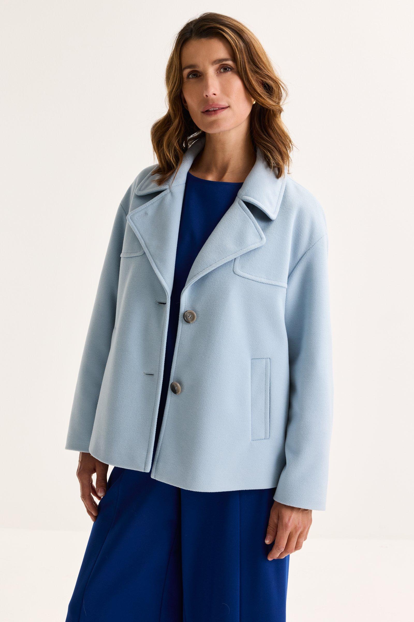 Mantels blauw Mayerline – SKM