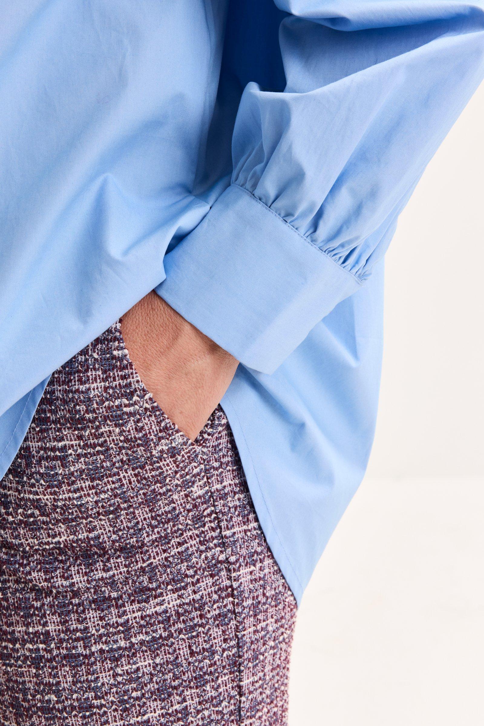 Mantels blauw Mayerline – SKM