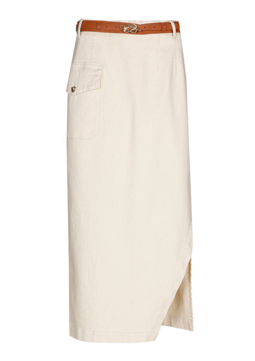 Rokken beige Caroline Biss